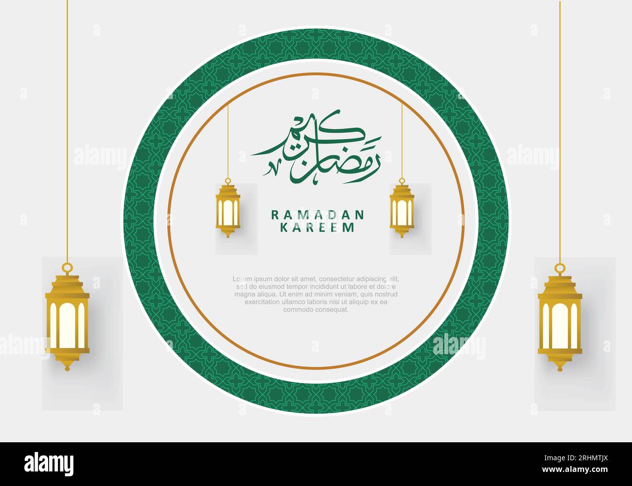 Ramadan kareem background banner poster islamic greeting with golden ...