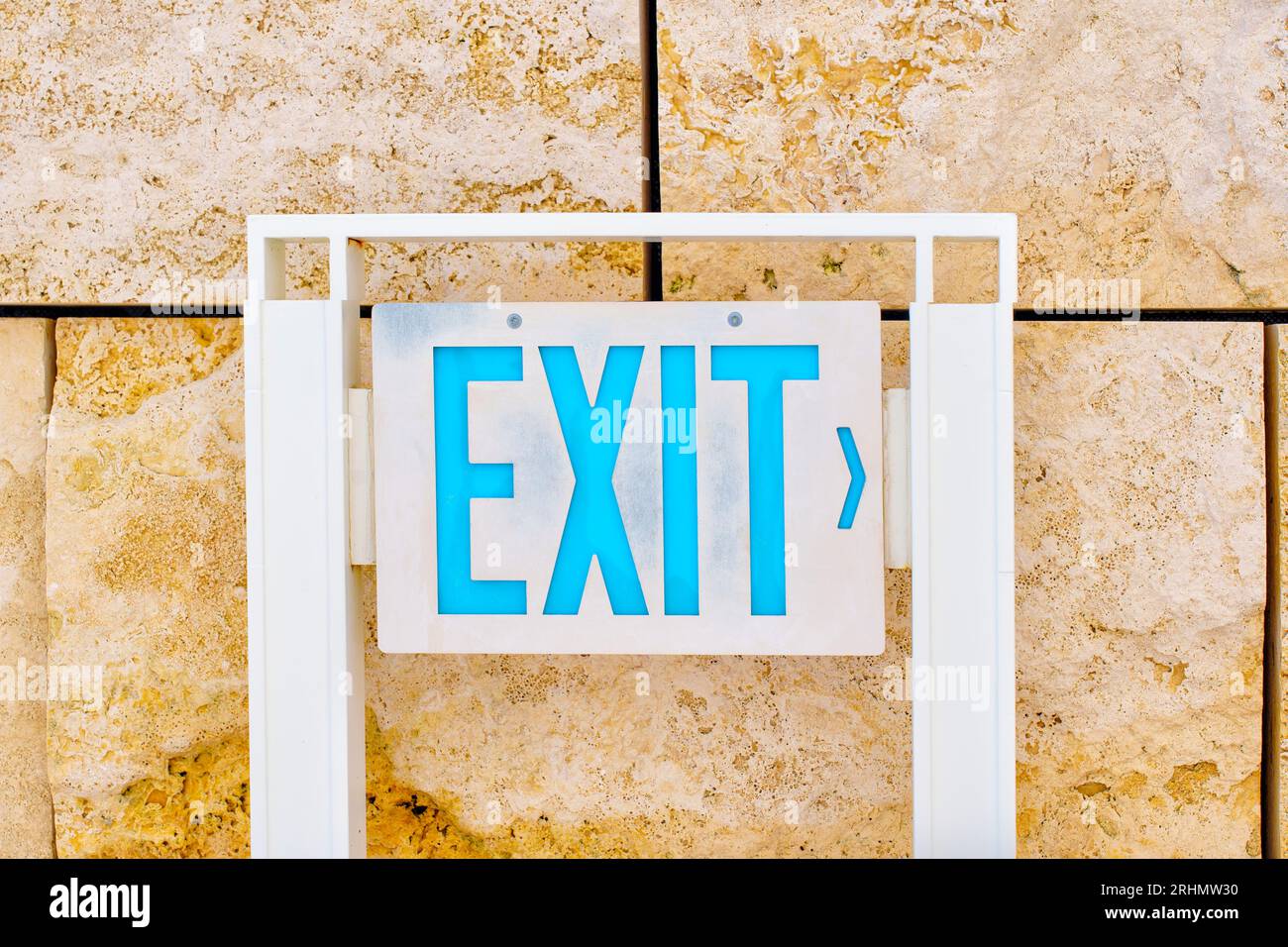 Emergency exit sign set hi-res stock photography and images - Alamy