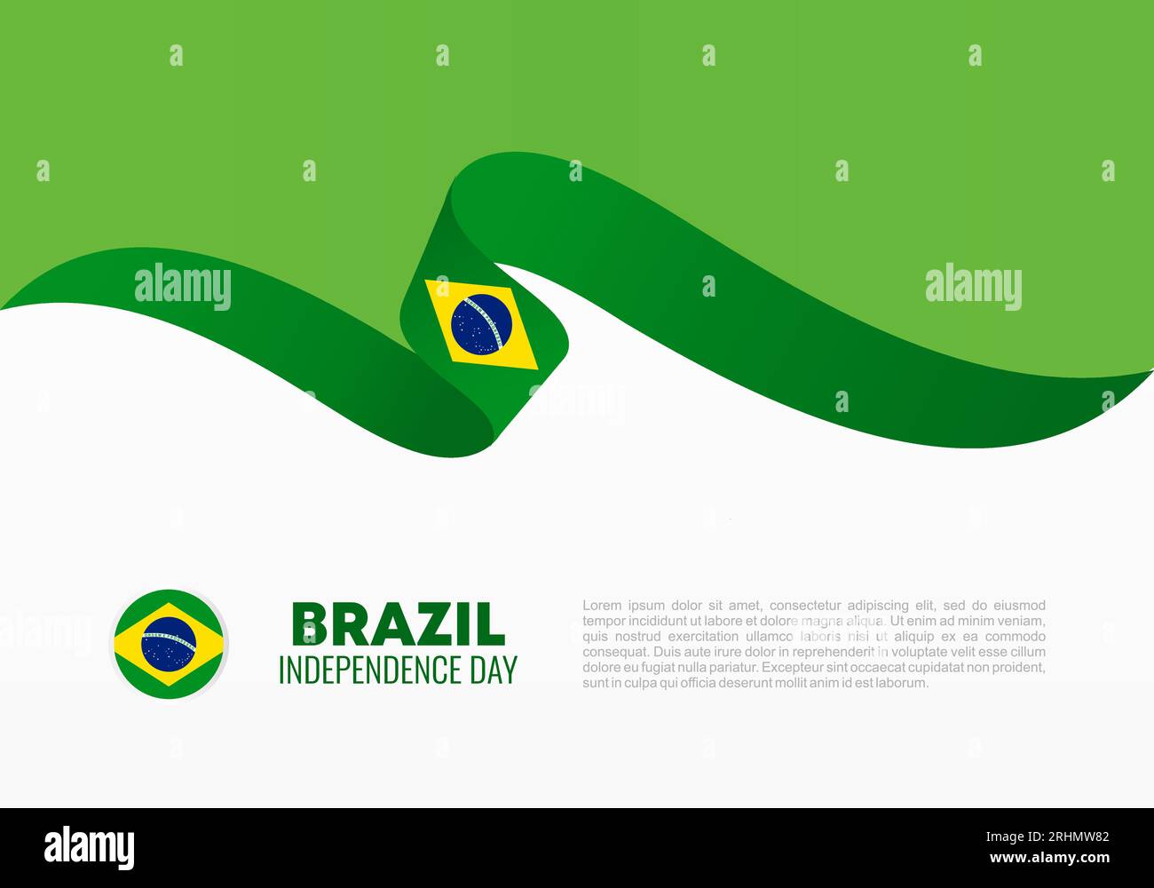 Brazil independence day background banner poster for national ...