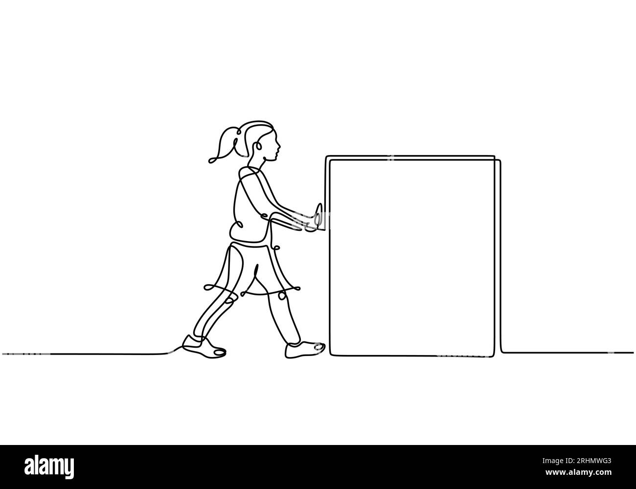 Drawing Girl Moving at Lynn Potter blog