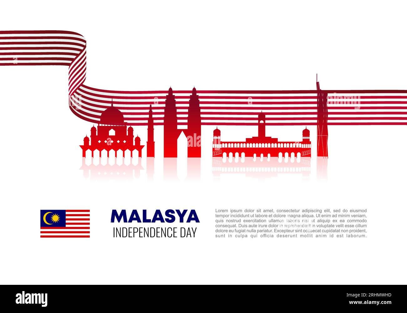 Malaysia Independence day background banner poster for national ...