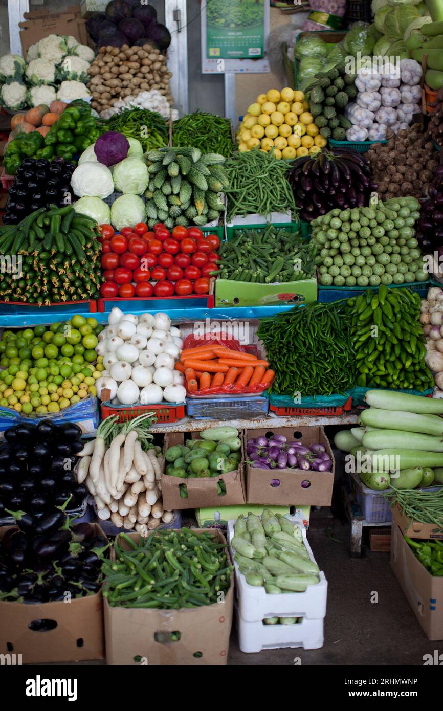 United Arab Emirates, Dubai, the Diera fish/meat & veg market ...