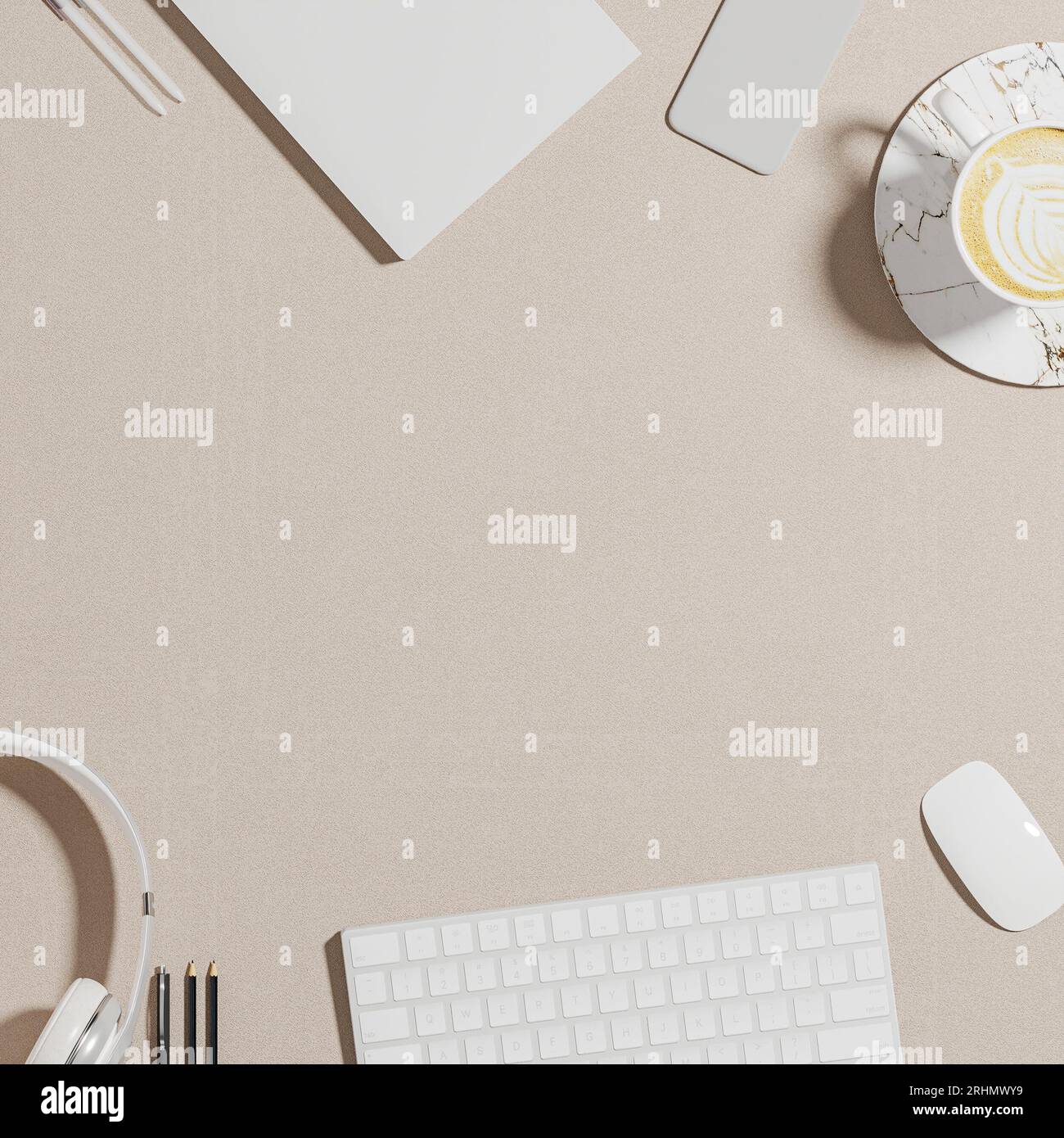 paper on table Stock Photo - Alamy