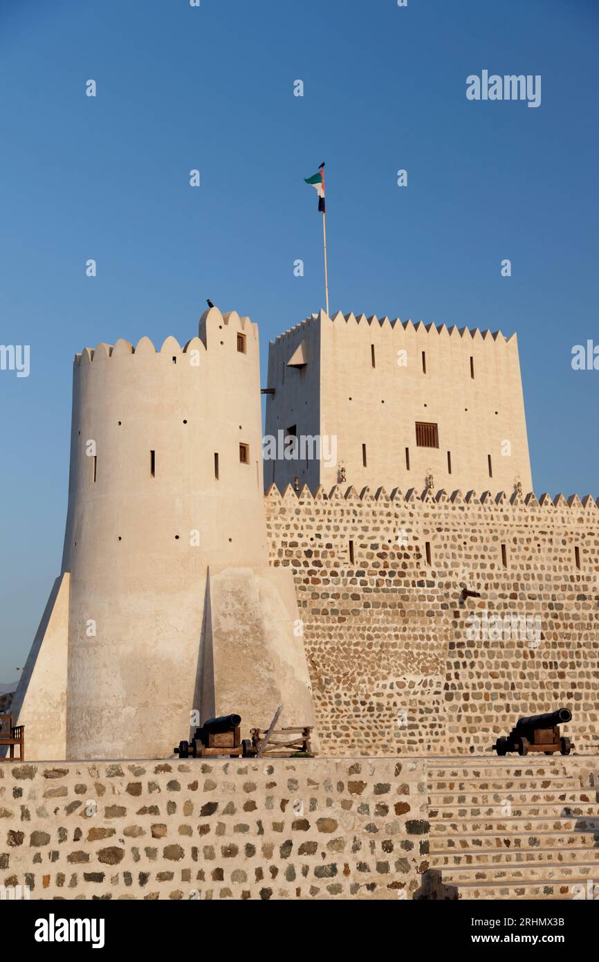 United Arab Emirates, Sharjah, Kalba, Al Ghayl Castle (Fort Stock Photo ...