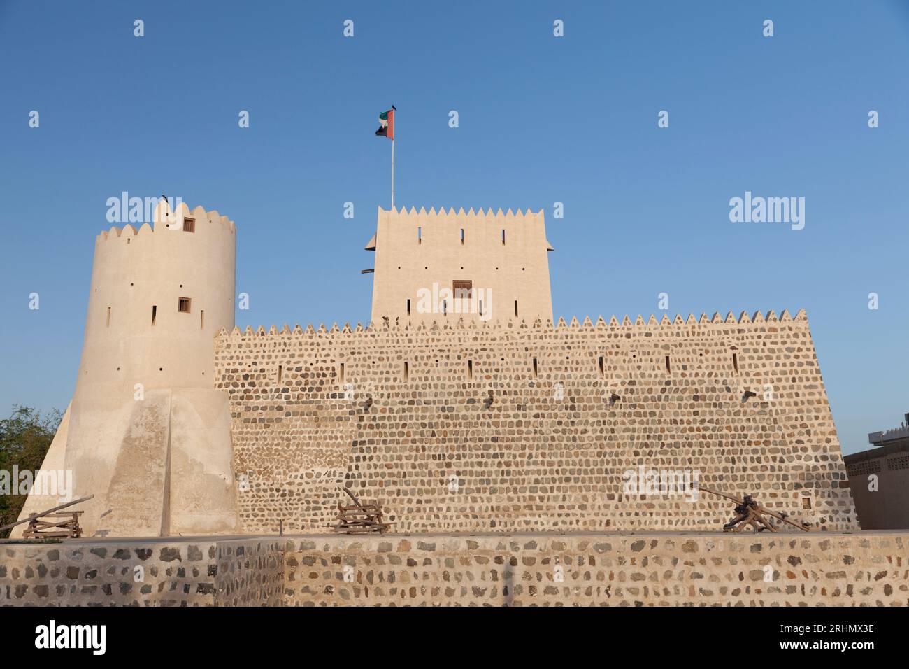United Arab Emirates, Sharjah, Kalba, Al Ghayl Castle (Fort Stock Photo ...