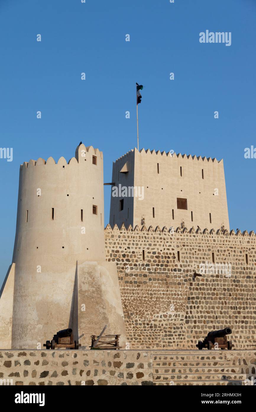 United Arab Emirates, Sharjah, Kalba, Al Ghayl Castle (Fort Stock Photo ...