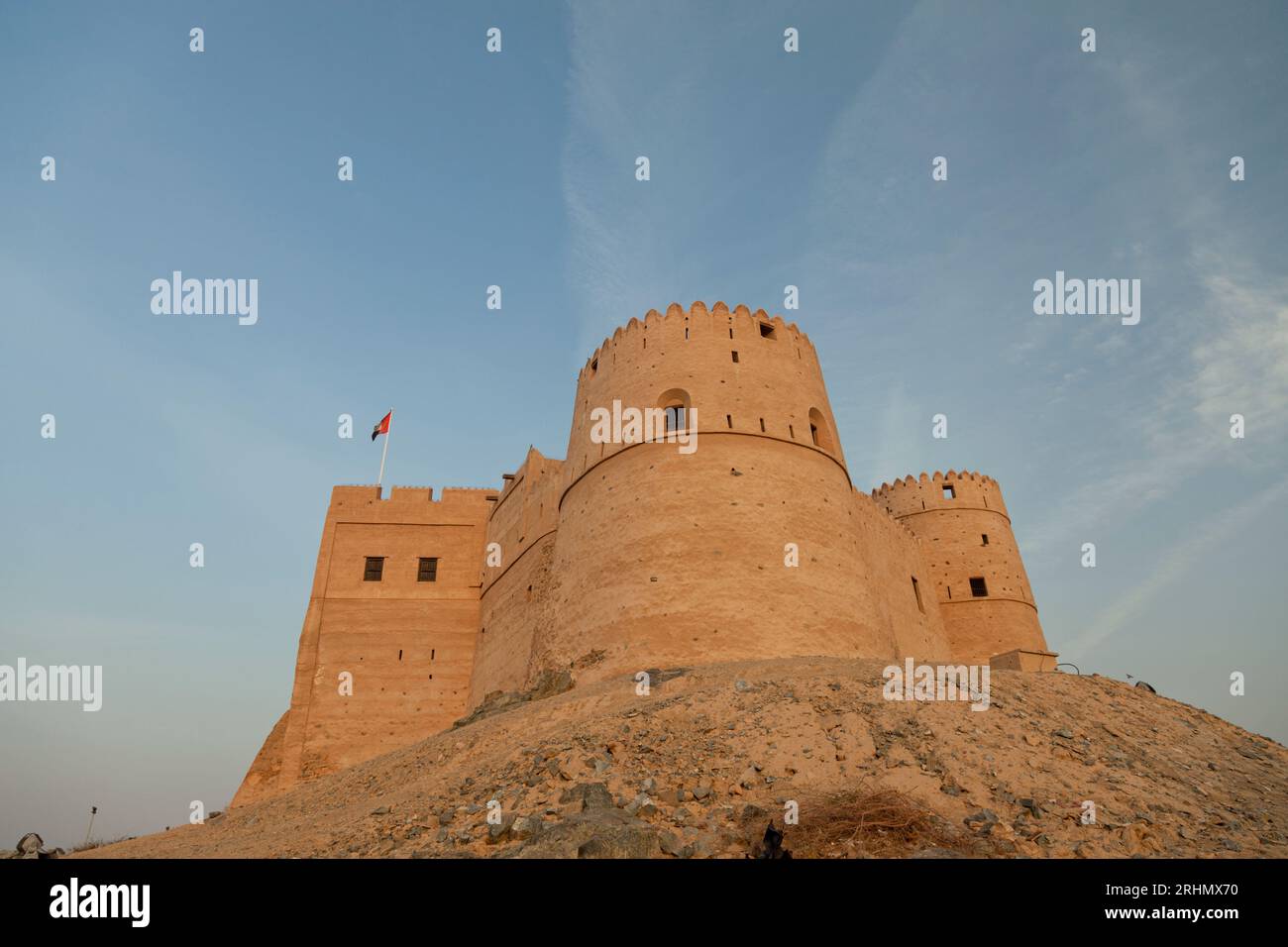United Arab Emirates, Abu Dhabi, Fujairah Fort Stock Photo - Alamy