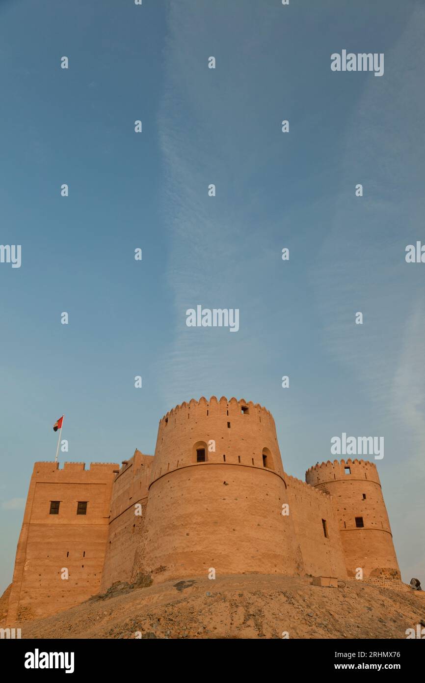 United Arab Emirates, Abu Dhabi, Fujairah Fort Stock Photo - Alamy