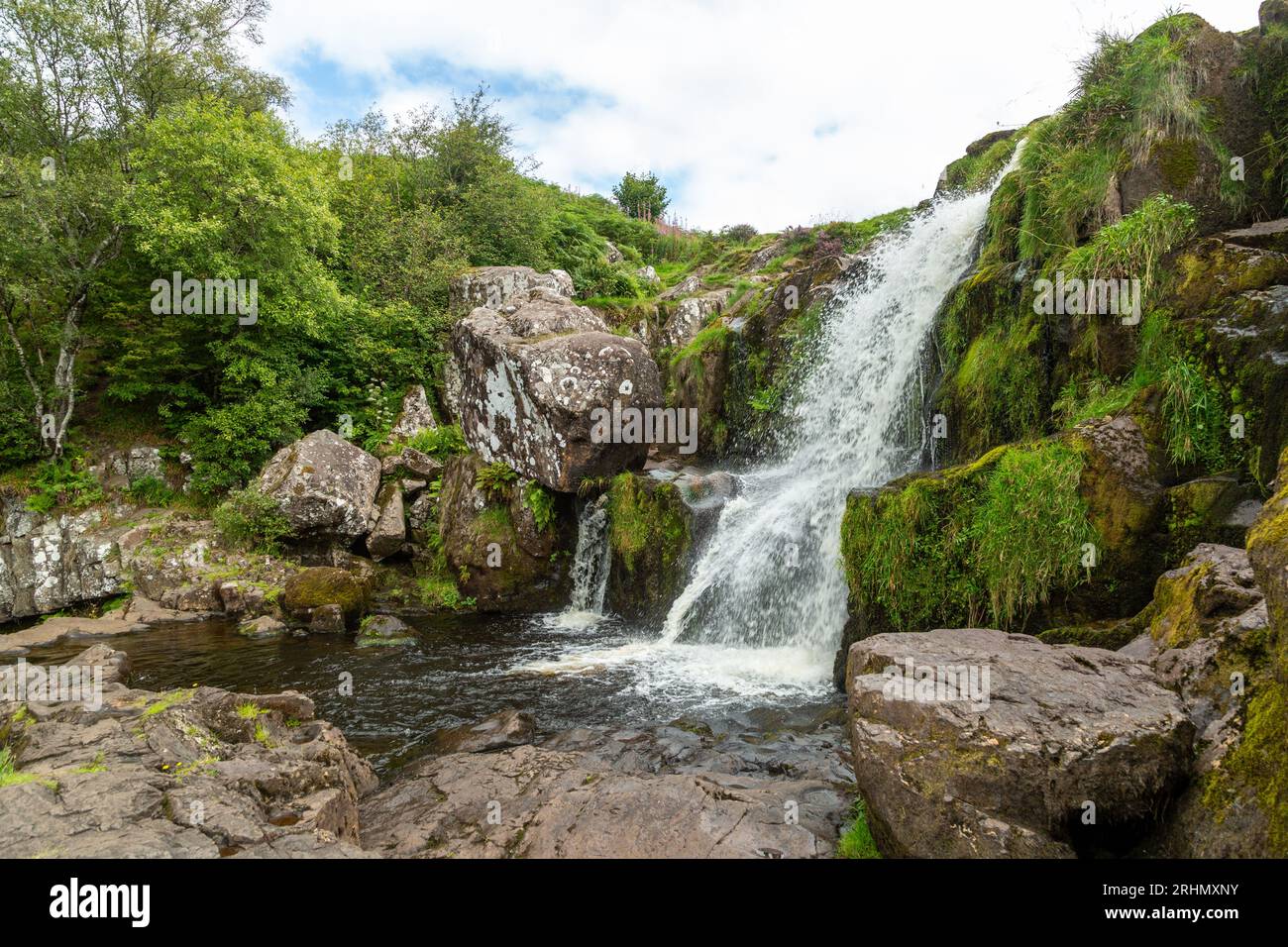 The loup of fintry waterfall hi-res stock photography and images - Alamy