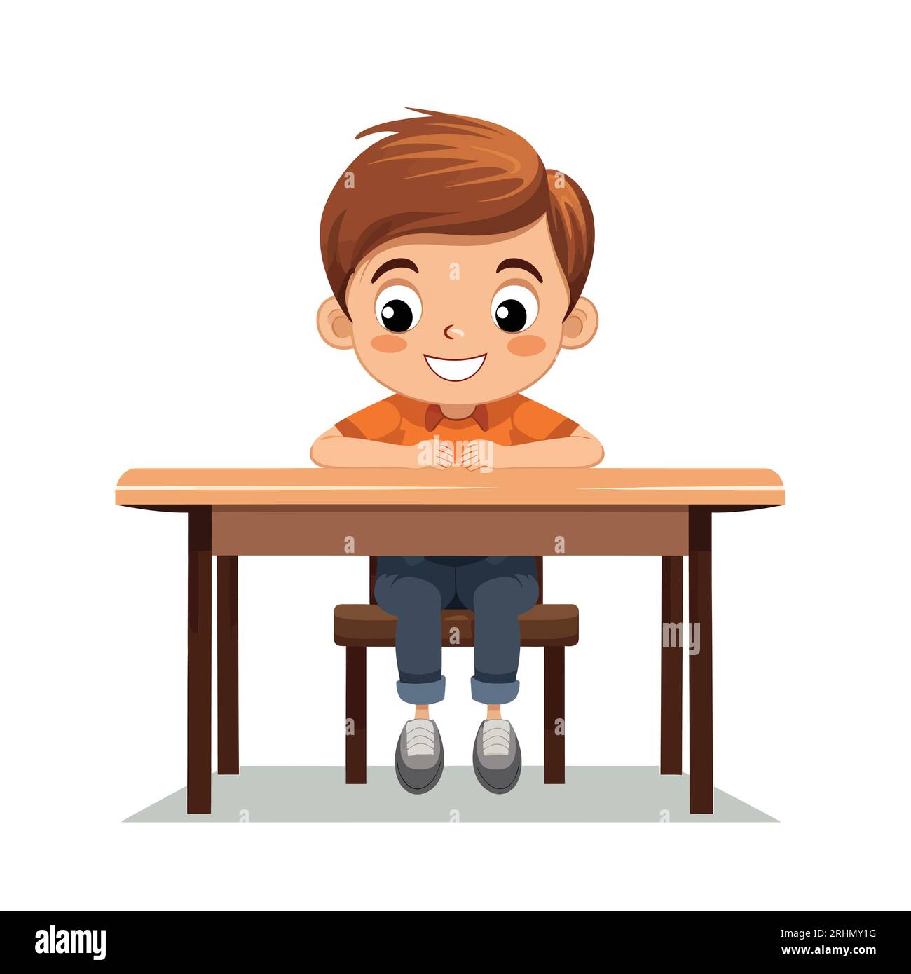 Student Desk Clipart