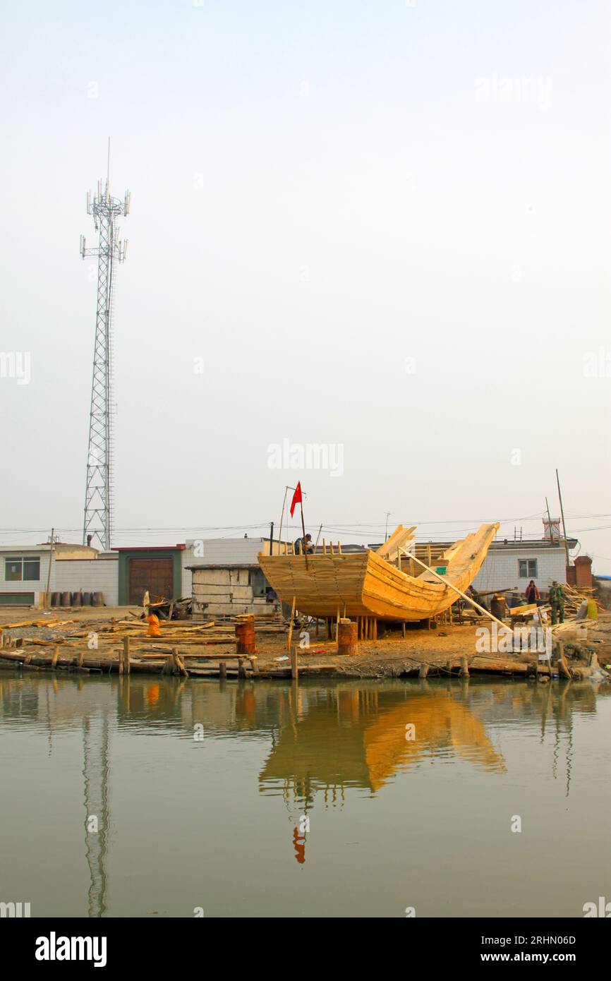 Parking of fishing ships hi-res stock photography and images - Alamy