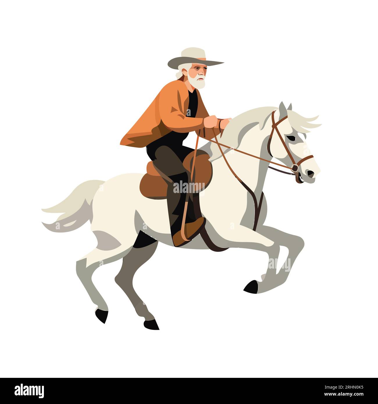 Old west carriage Cut Out Stock Images & Pictures - Alamy