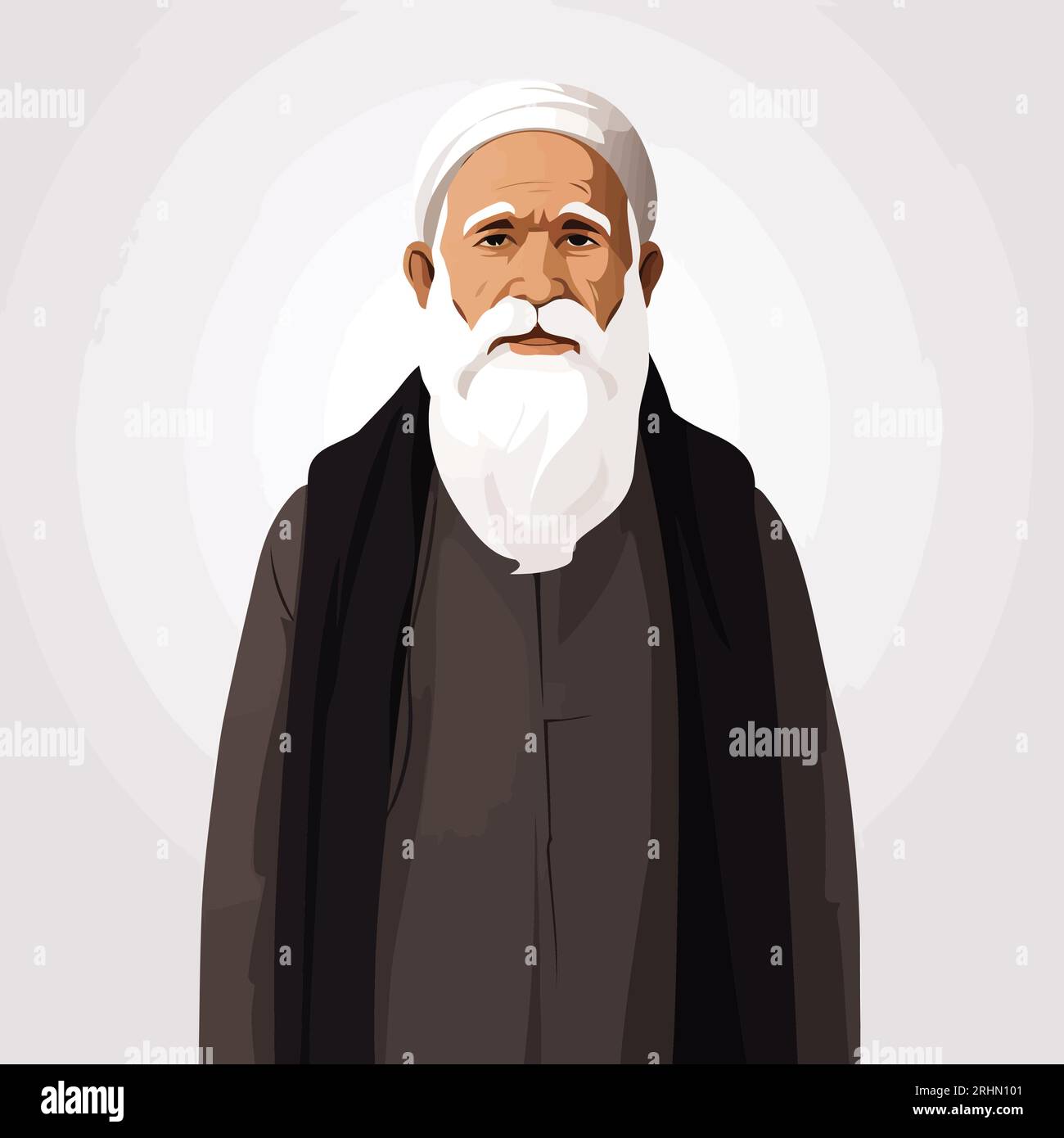 Muslim man vector hi-res stock photography and images - Alamy