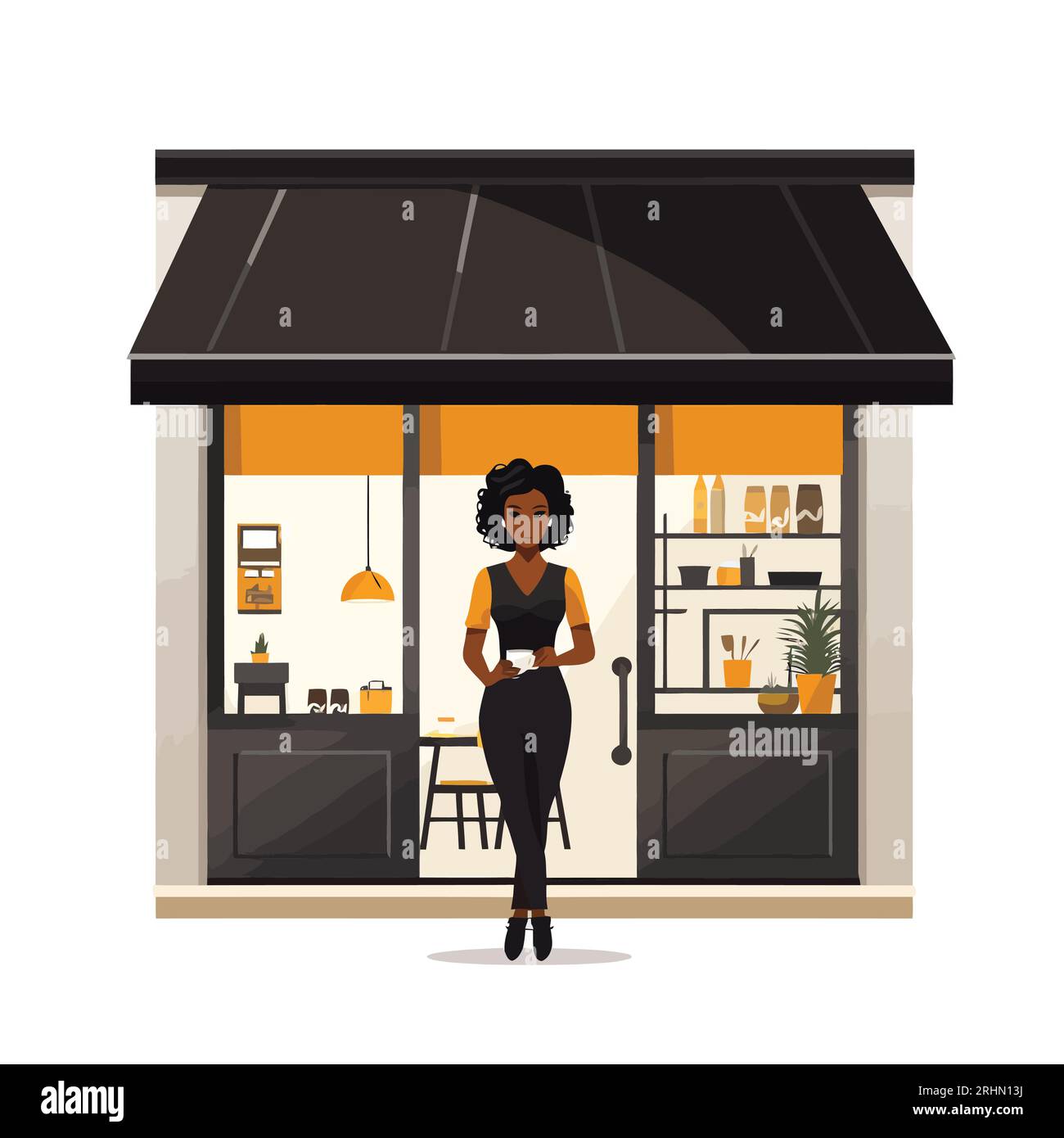 African business owner Stock Vector Images - Alamy