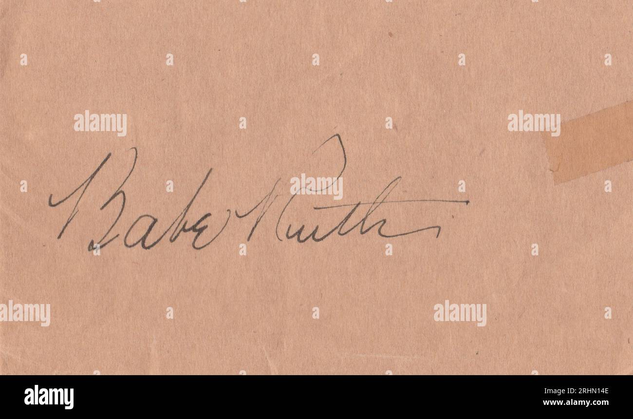 Cursive signature hi-res stock photography and images - Alamy