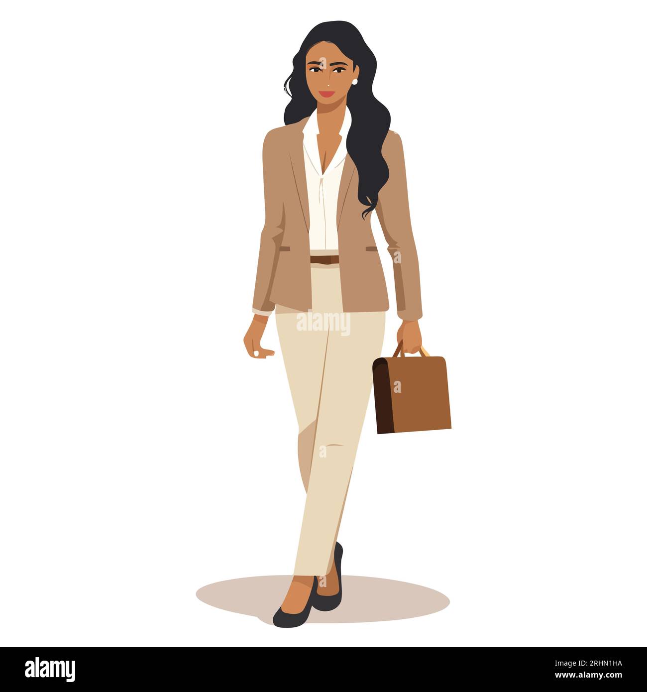 Indian business woman Stock Vector Images - Alamy