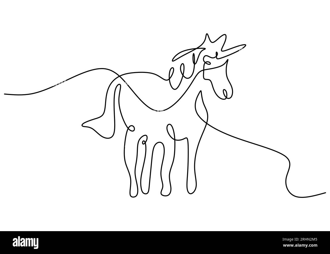 Single mane Cut Out Stock Images & Pictures - Alamy