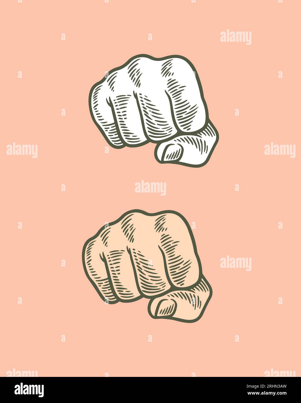 Drawing on an arm Stock Vector Images - Alamy