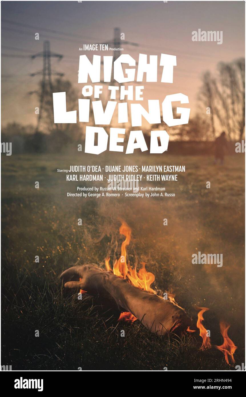 Night of The Living Dead Art Reimagined Zombies Mondo Style Alternative ...