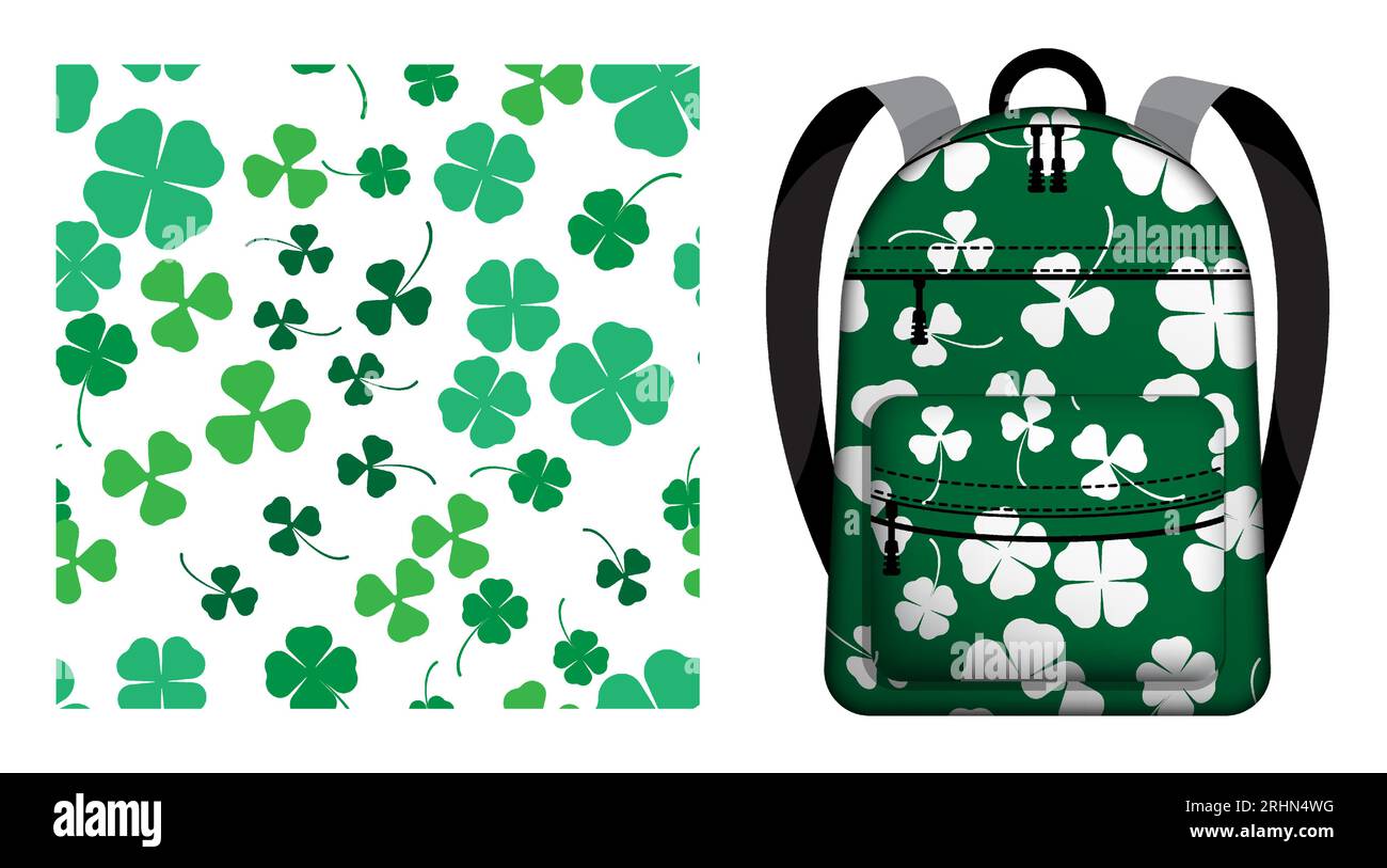 Child three leaf clover Stock Vector Images - Alamy