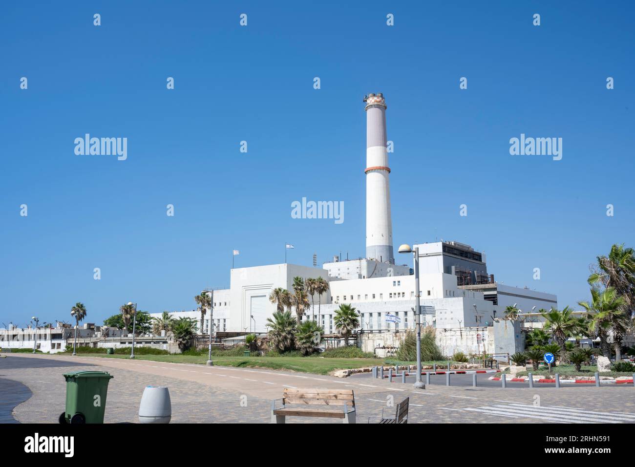 Israel, Tel Aviv, The Reading Power Station is located in north-western ...