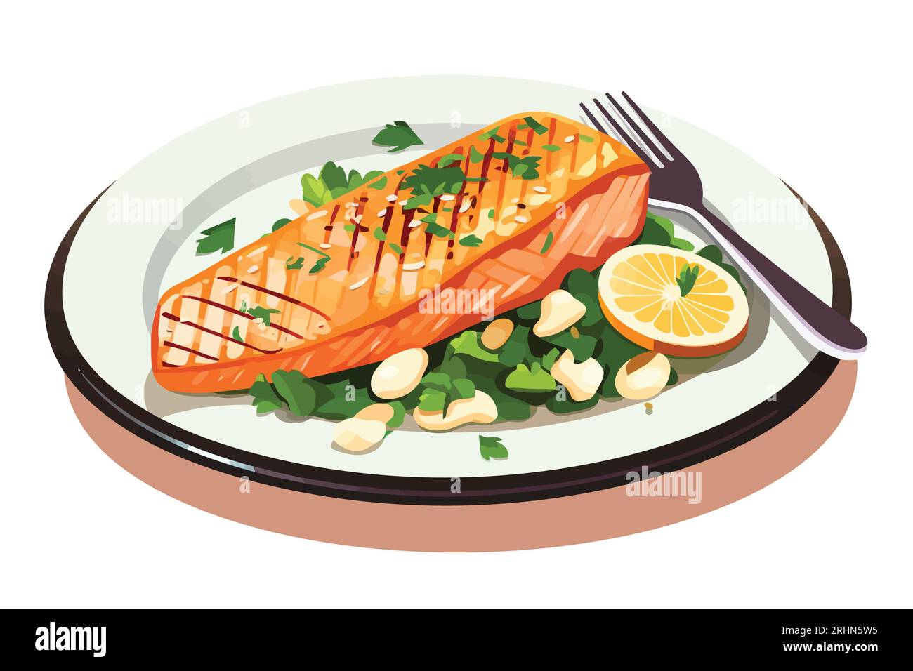 Salmon Fillet Clipart