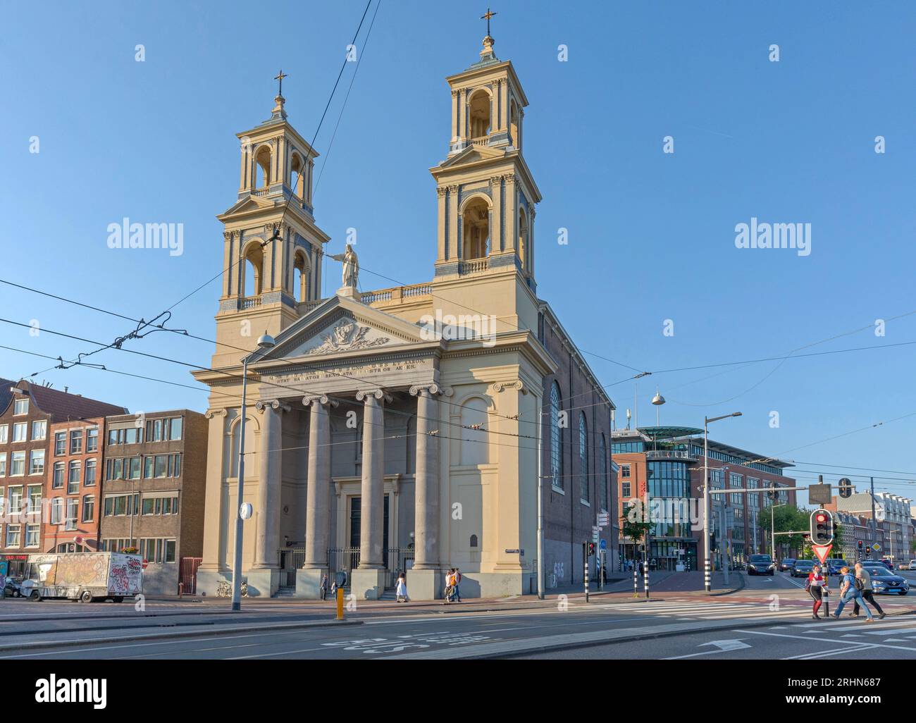 Amsterdam, Netherlands - May 14, 2018: Moses and Aaron Officially Roman ...