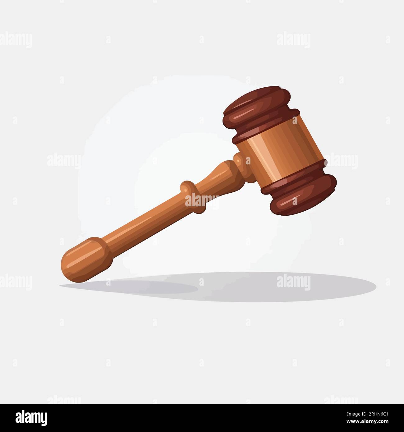 Judge gavel silhouette Stock Vector Images - Alamy