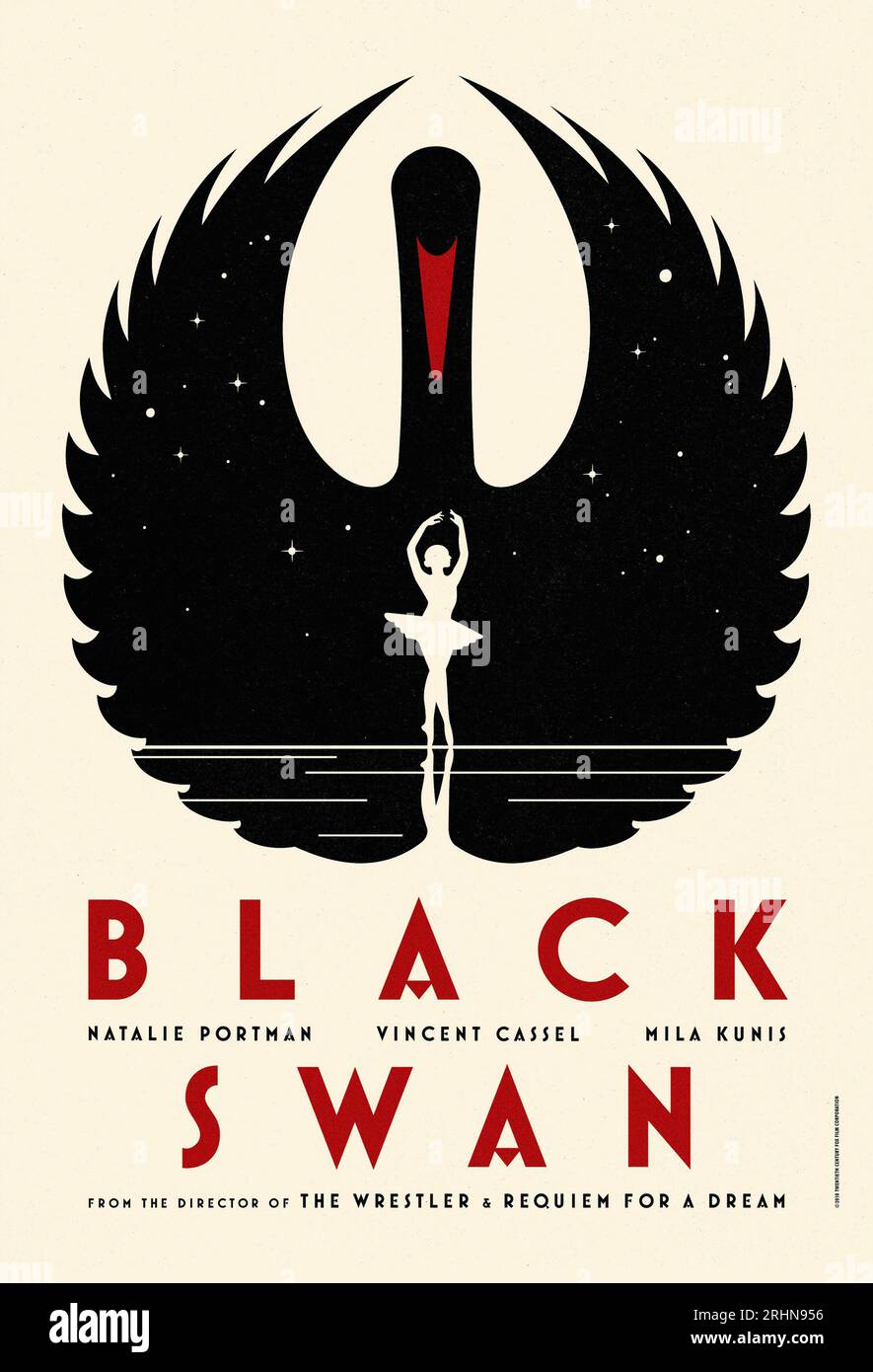 Black Swan La Boca Design Film Poster Natalie Portman 20th Century Fox ...
