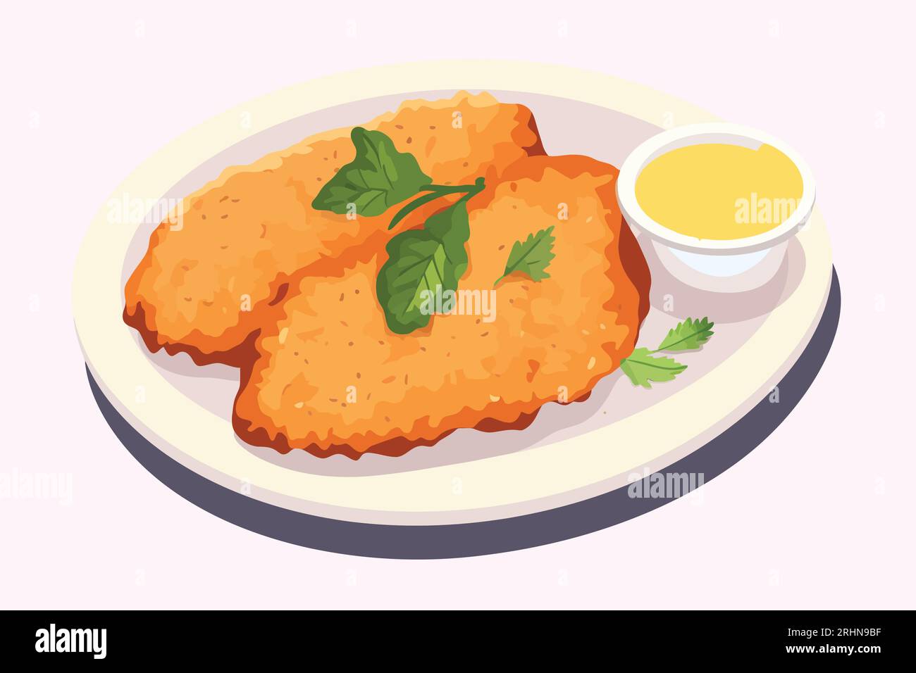 Schnitzel wiener art hi-res stock photography and images - Alamy