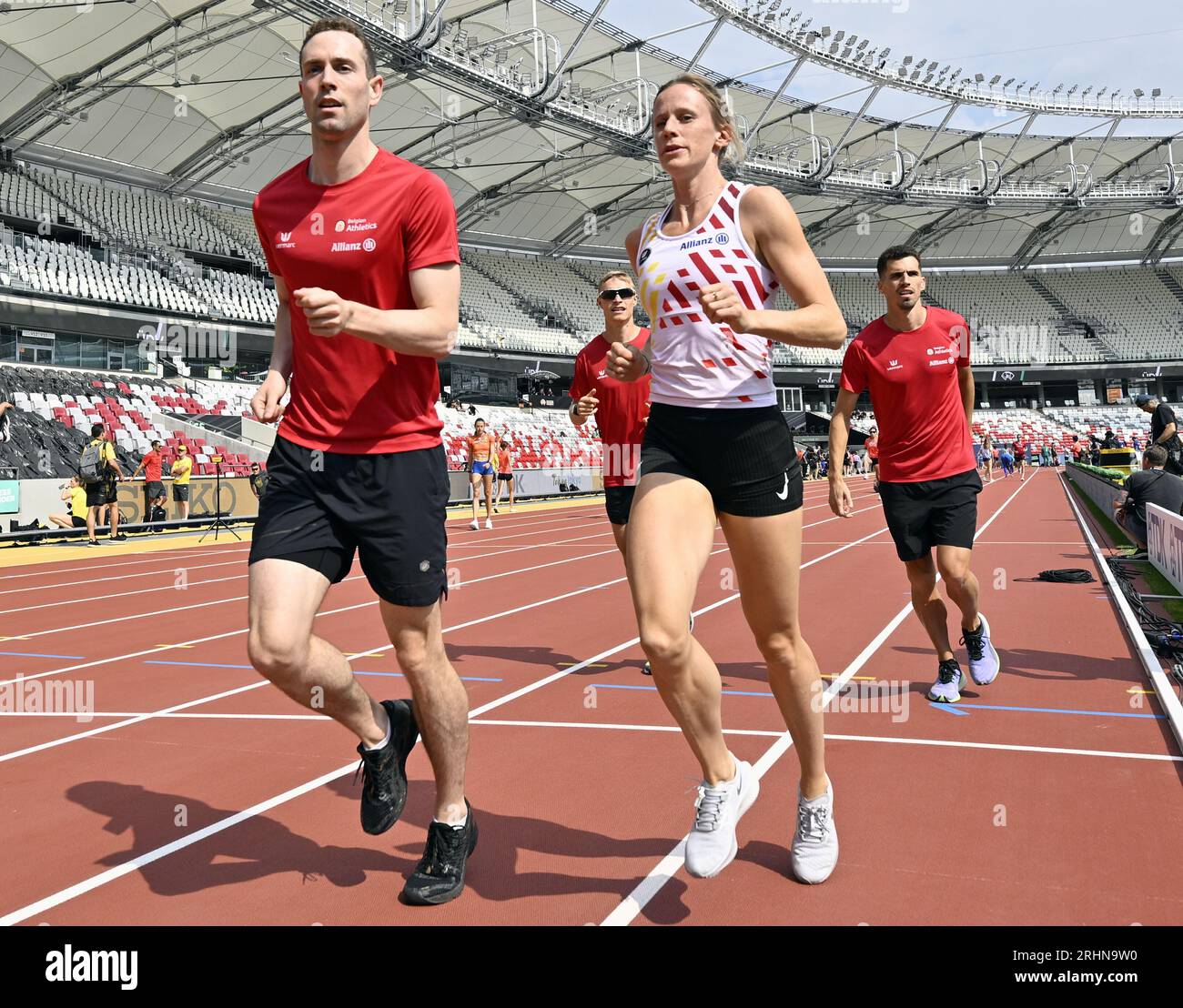 Budapest, Hungary. 18th Aug, 2023. Belgian Robin Vanderbemden, Belgian ...