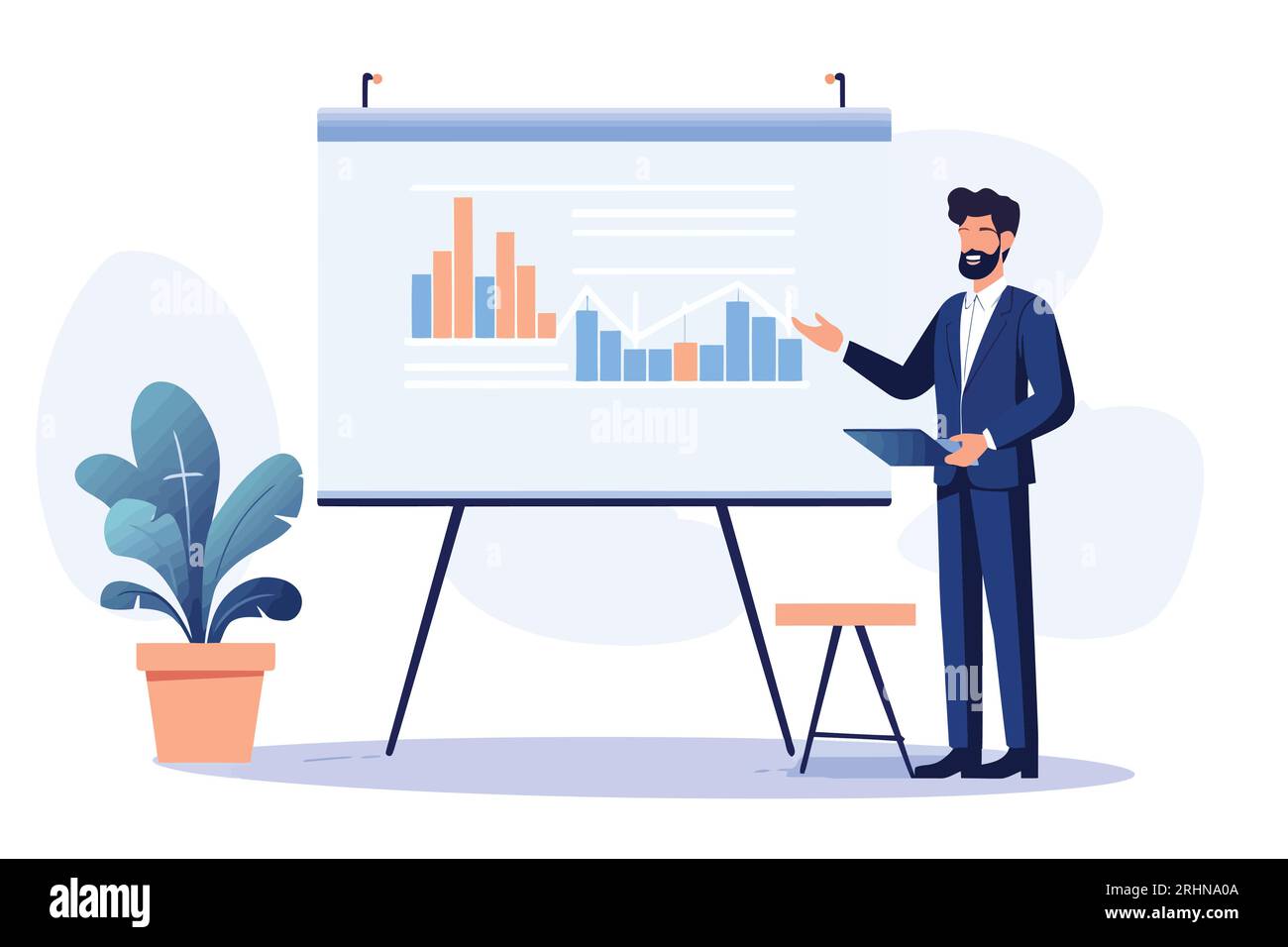 Professional presenting Stock Vector Images - Alamy