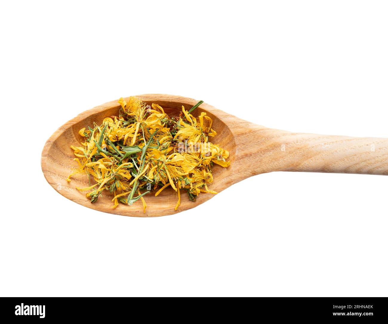 Dried Hypericum perforatum known as perforate St John's-wort plant ...