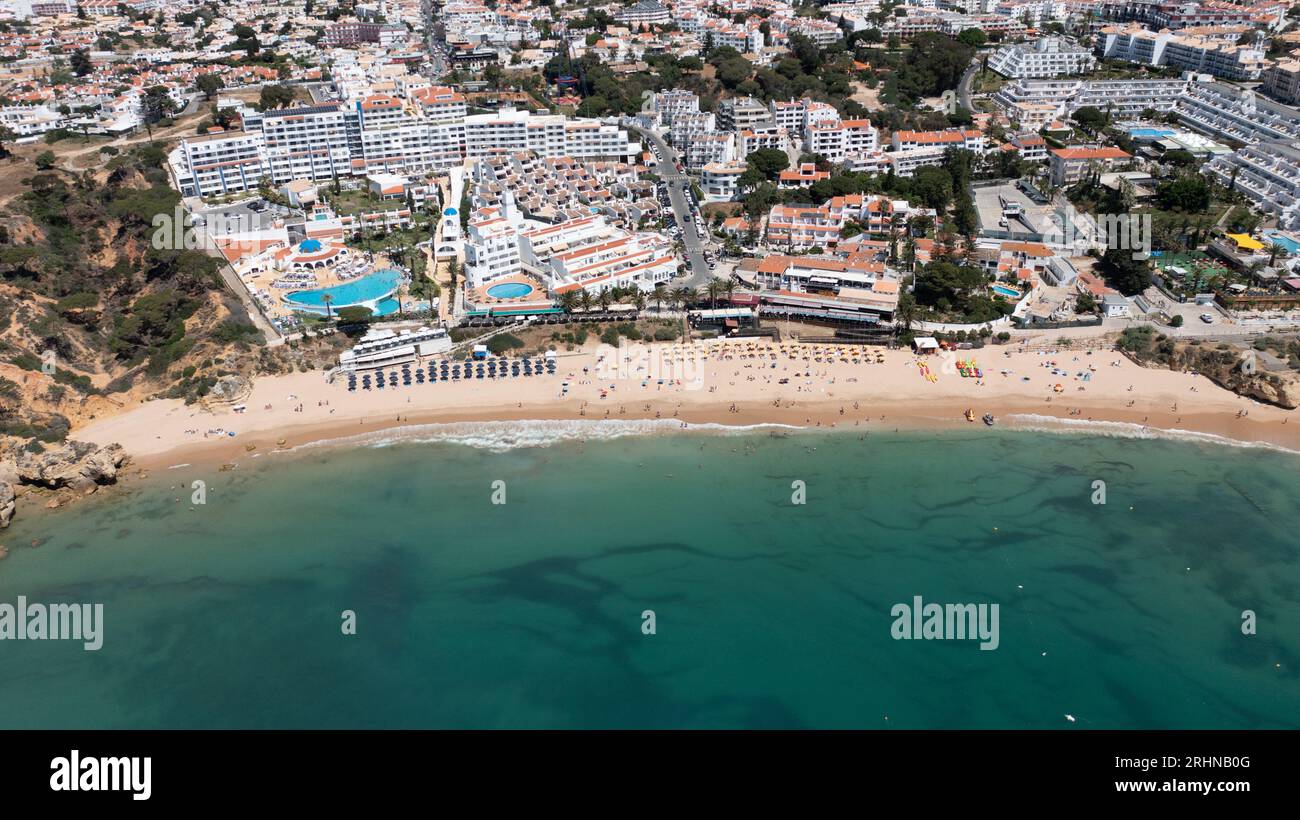 Algarve albufeira praia da oura beach hi-res stock photography and ...