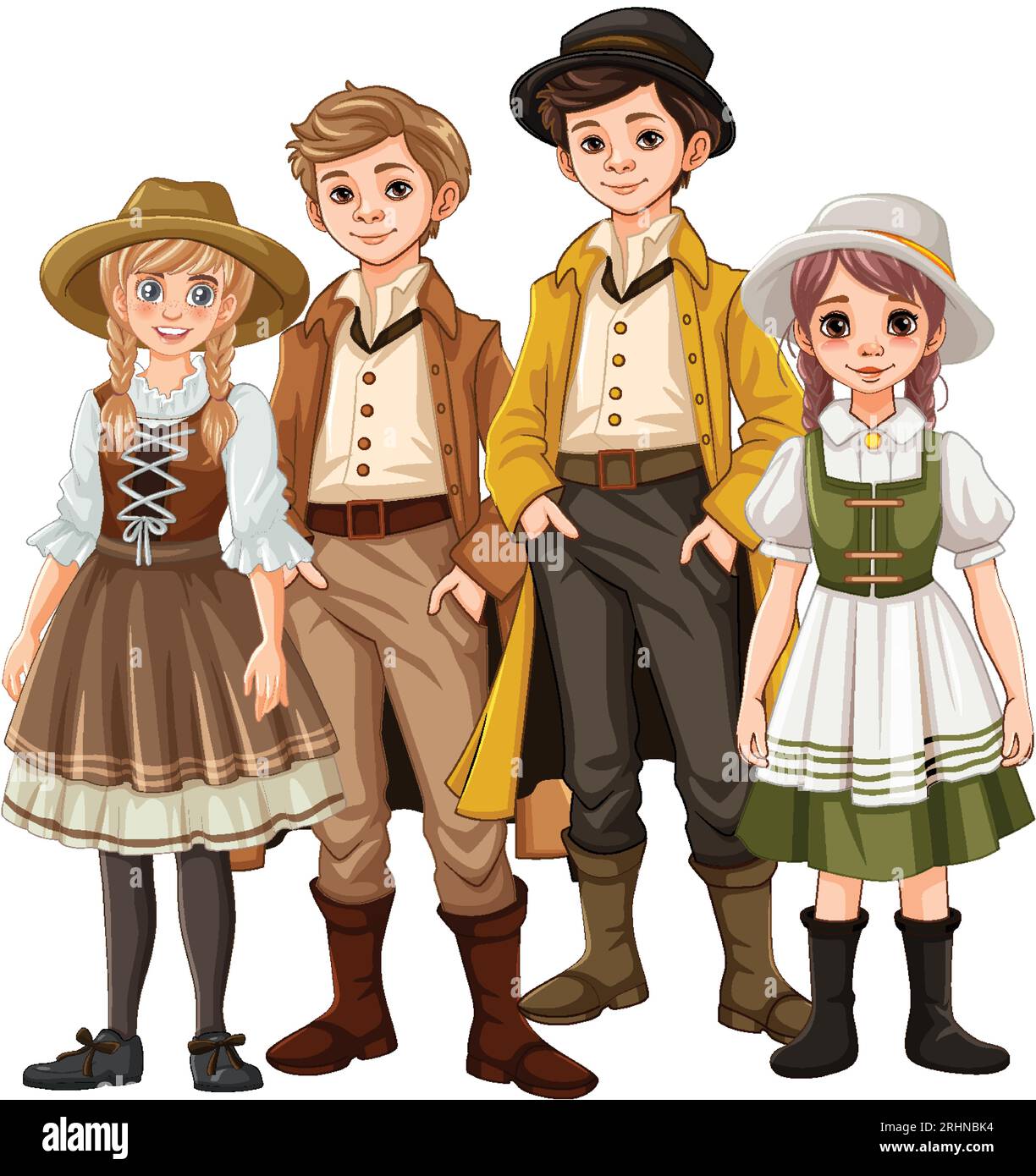 German Cartoon Clothes Cartoon, German Women As Seen By The French,