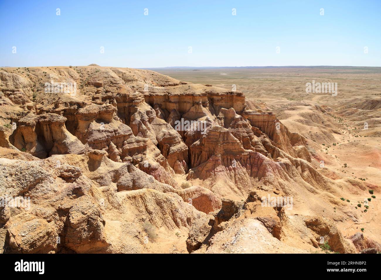 Gobi Desert Rock Formations Glowing Art In The Gobi Desert – Ambient