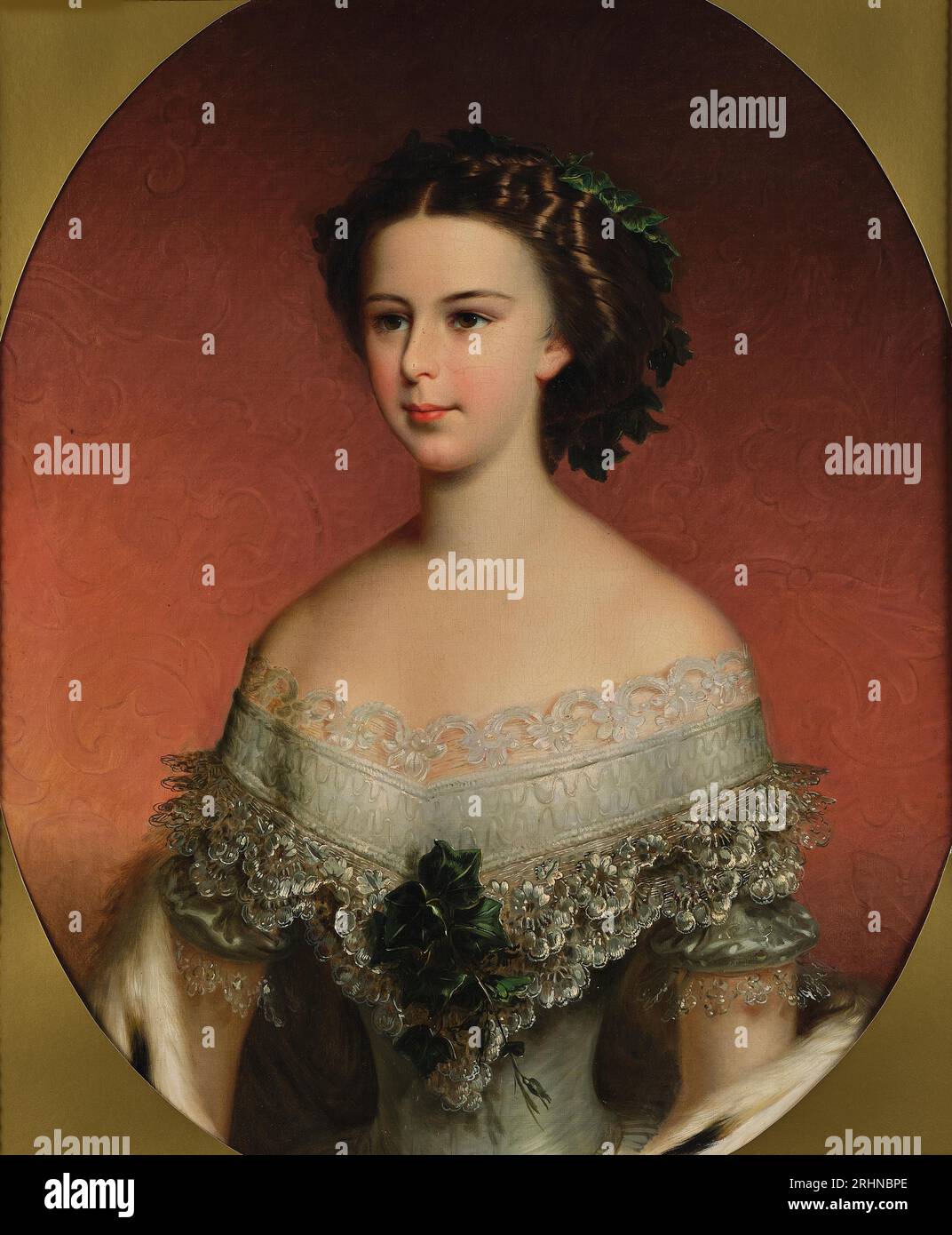 Portrait of Elisabeth of Bavaria. Museum: PRIVATE COLLECTION. Author ...