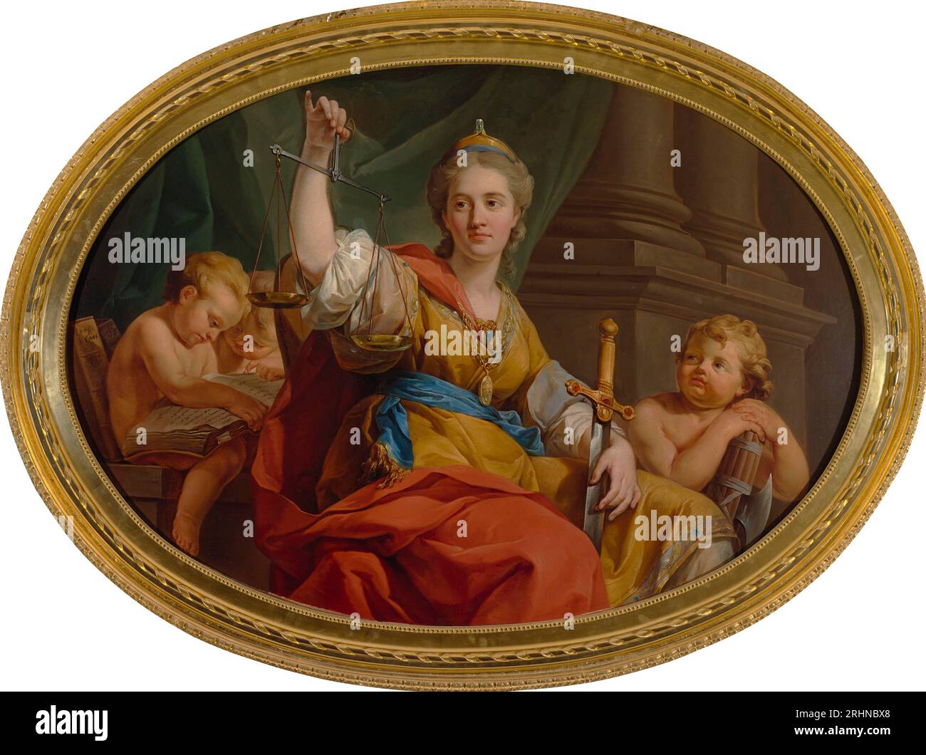 Allegory of Justice. Museum: Royal Castle, Warsaw. Author: MARCELLO ...
