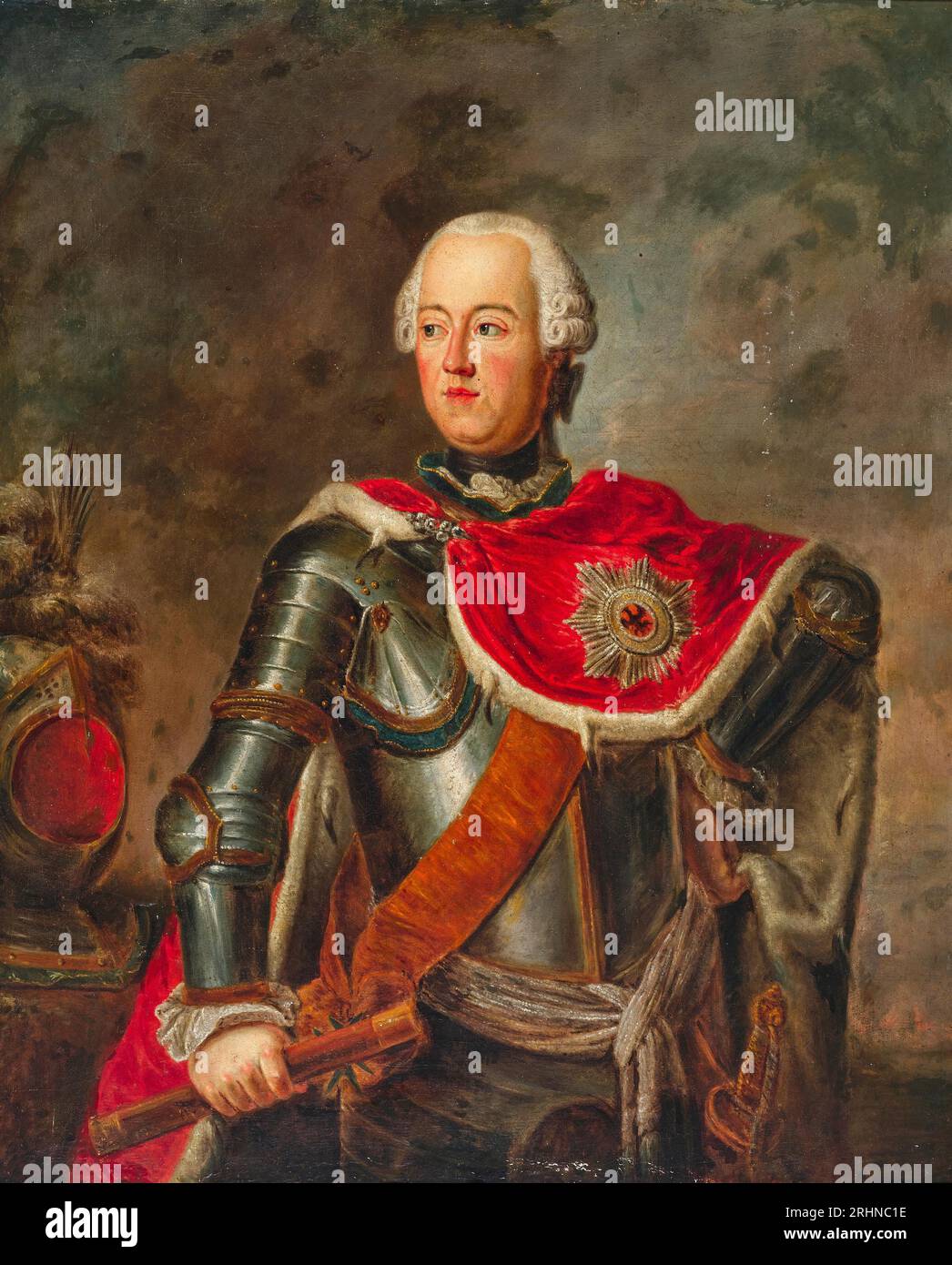 Portrait of Prince Augustus William of Prussia (1722-1758). Museum ...