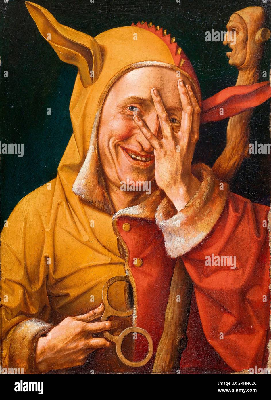 Portrait of a Fool. Museum: PRIVATE COLLECTION. Author: Frans Verbeeck ...