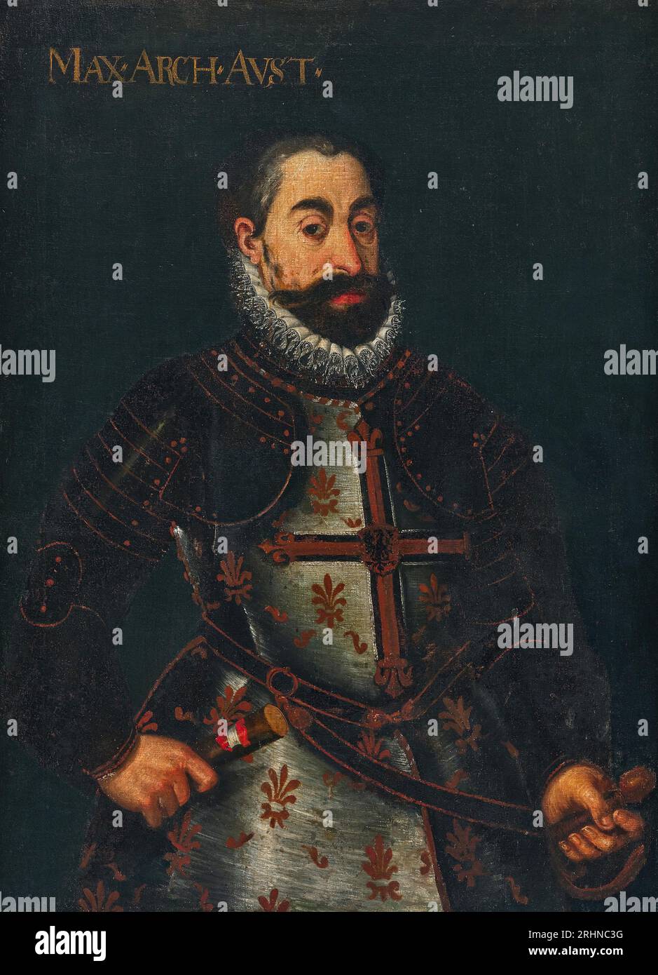 Portrait of Maximilian III, Archduke of Austria (1558-1618), known as ...
