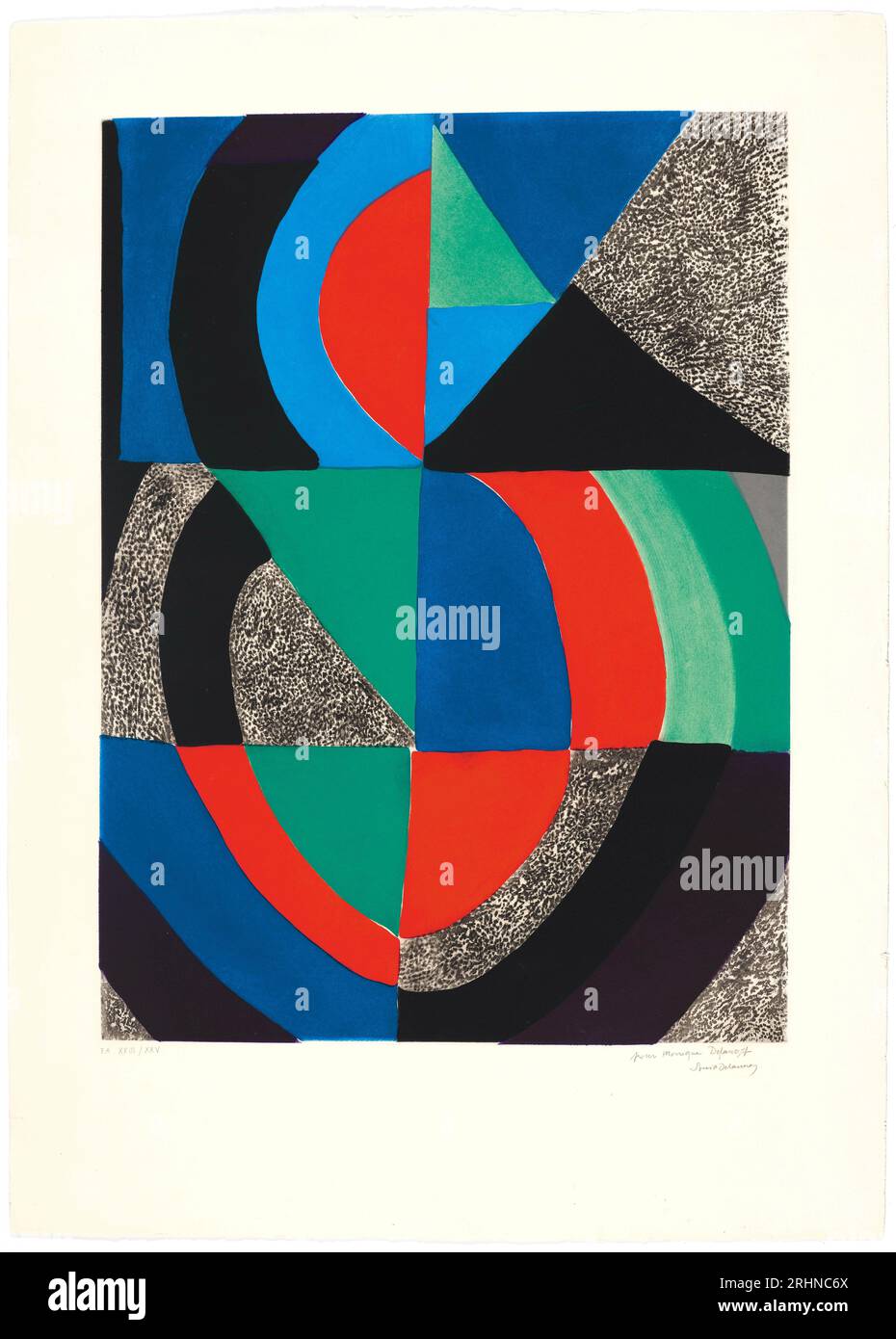 Grande icône. Museum: PRIVATE COLLECTION. Author: Sonia Delaunay ...