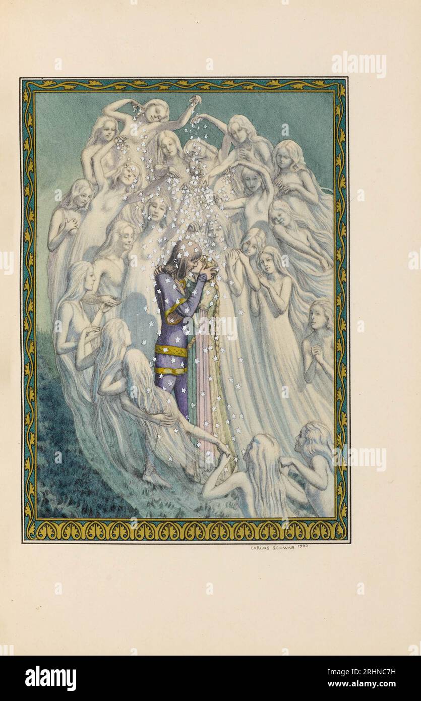 Illustration for Pelléas et Mélisande by Maurice Maeterlinck. Museum ...