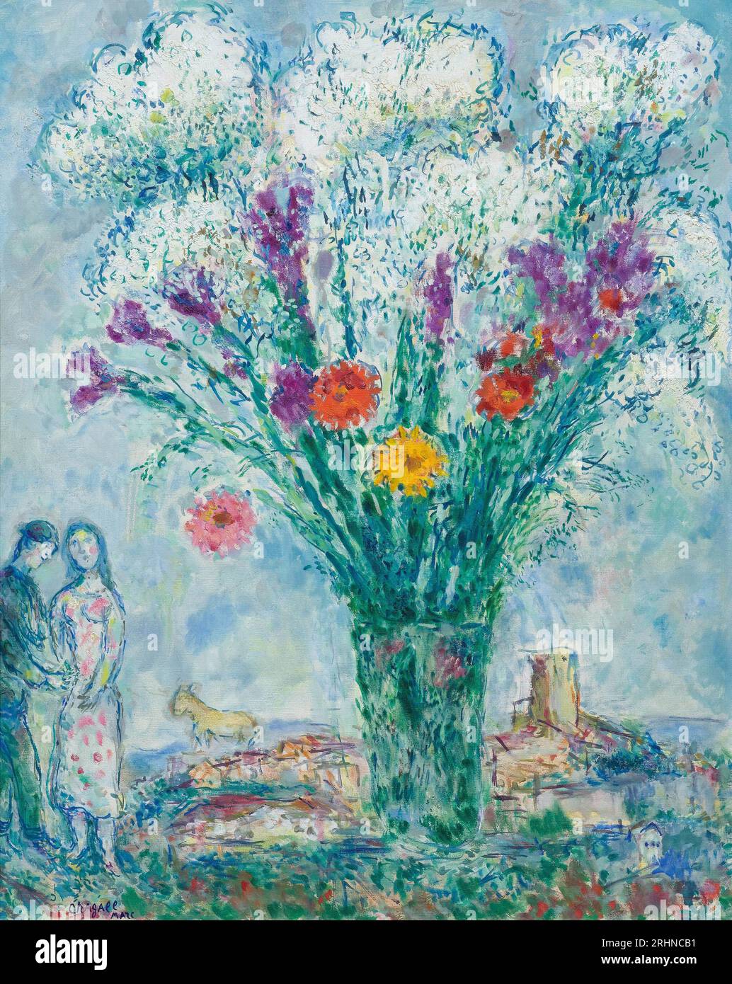 Chagall painting marriage hi-res stock photography and images - Alamy