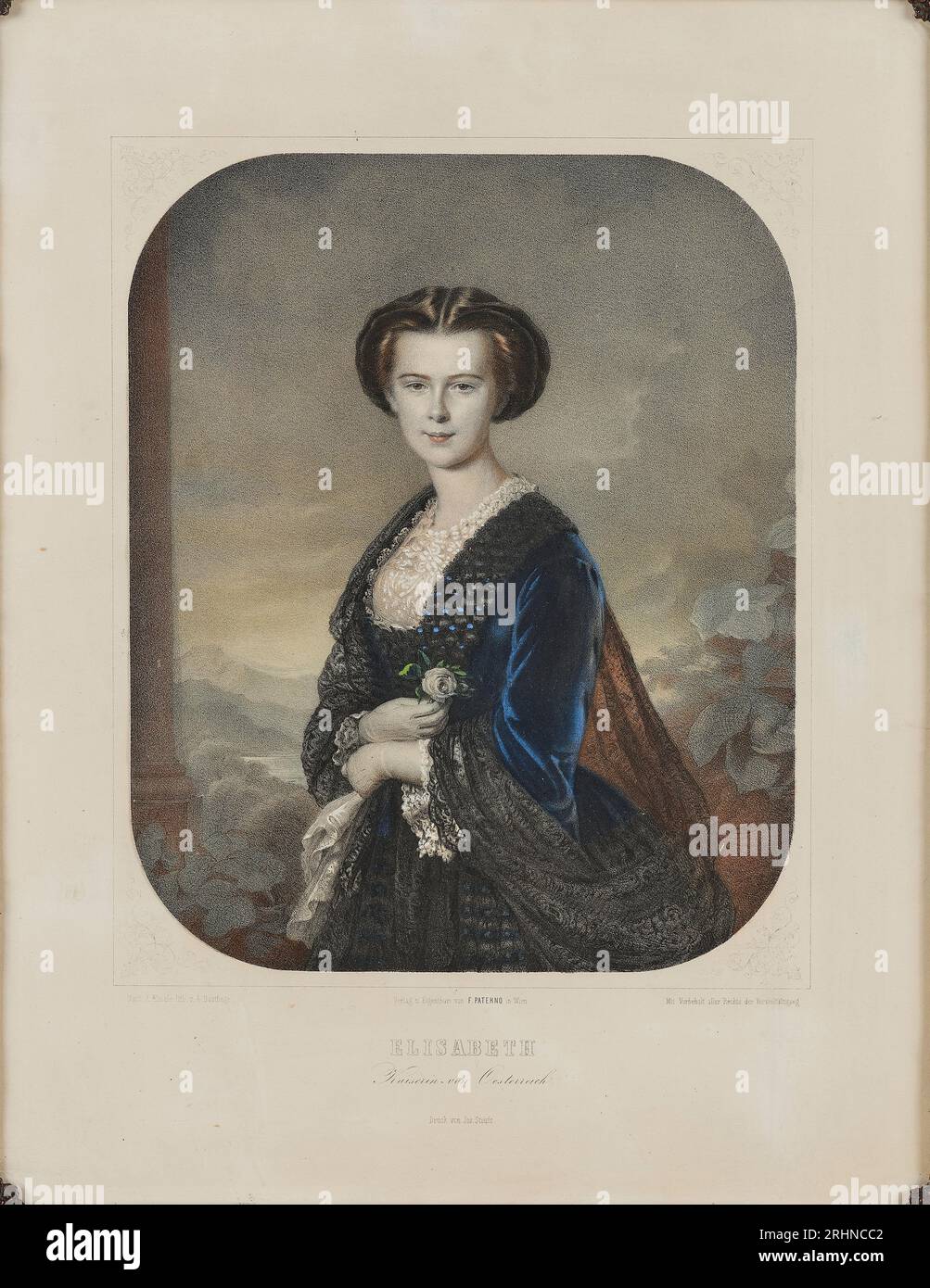 Portrait of Elisabeth of Bavaria (1837-1898). Museum: PRIVATE ...