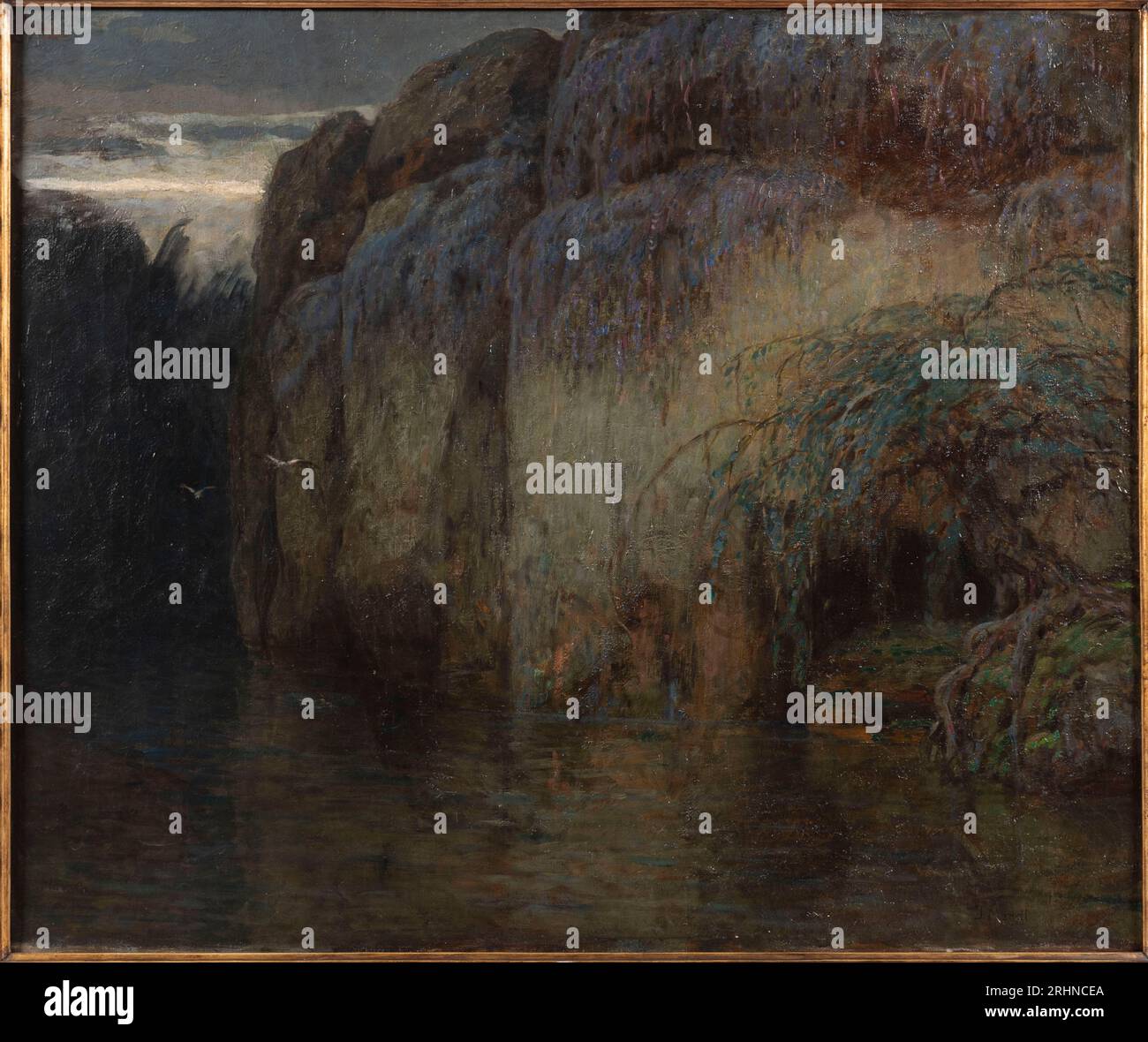 Twilight. Museum: PRIVATE COLLECTION. Author: Josef Mandl Stock Photo ...