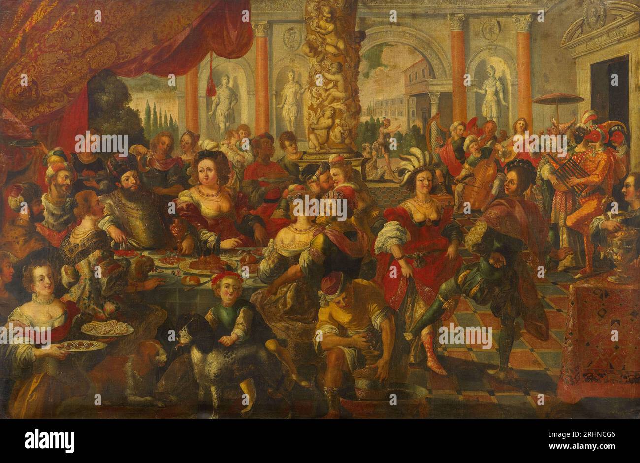 The Parable of the Rich Man and the Beggar Lazarus. Museum: PRIVATE ...