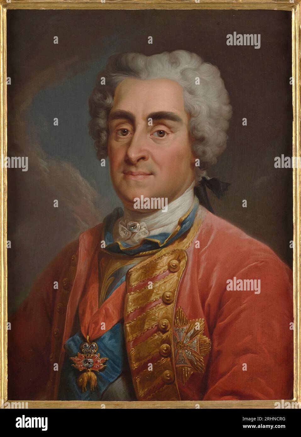 Portrait of Augustus II the Strong (1670-1733). Museum: Royal Castle, Warsaw. Author: MARCELLO ...