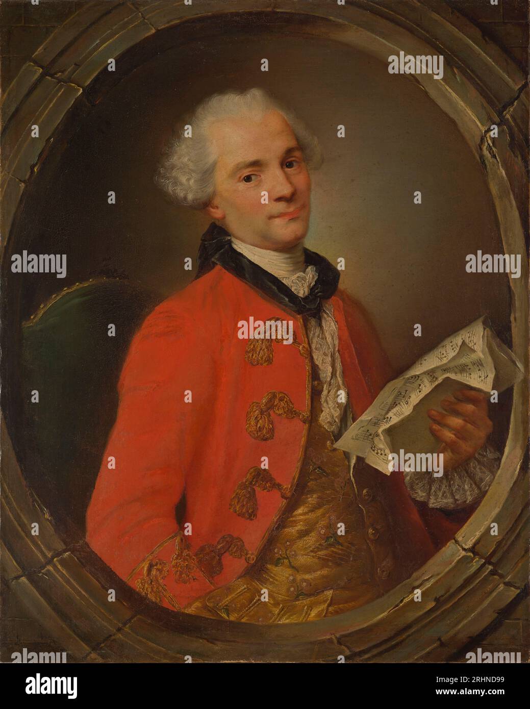 Portrait of the composer Niccolò Piccinni (1728-1800). Museum: Royal ...