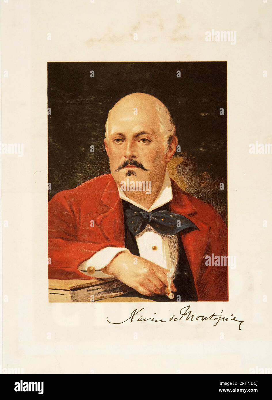 Portrait of Xavier de Montépin (1823-1902). Museum: PRIVATE COLLECTION ...
